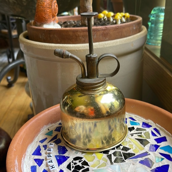 Accents | Vintage Brass Plant Mister Made In Hong Kong | Poshmark